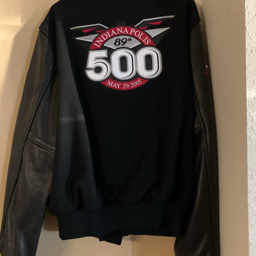 *Rare* Indianapolis 500 Black Leather Jacket - Gem